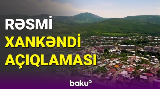 Müdafiə Nazirliyindən Xankəndi açıqlaması | Baku.TV